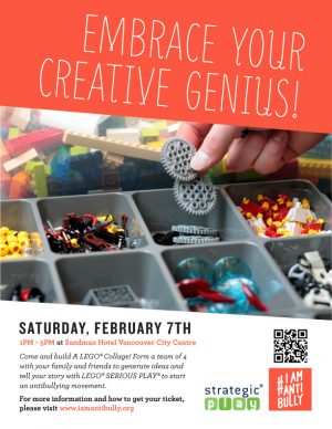 Building LEGO Collage for Anti-Bullying - Upcoming Event - Serious Play Pro